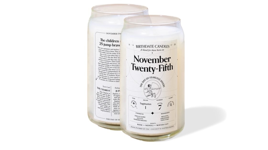 These Custom-Made Astrology-Inspired ‘Birthdate Candles’ Make The ...